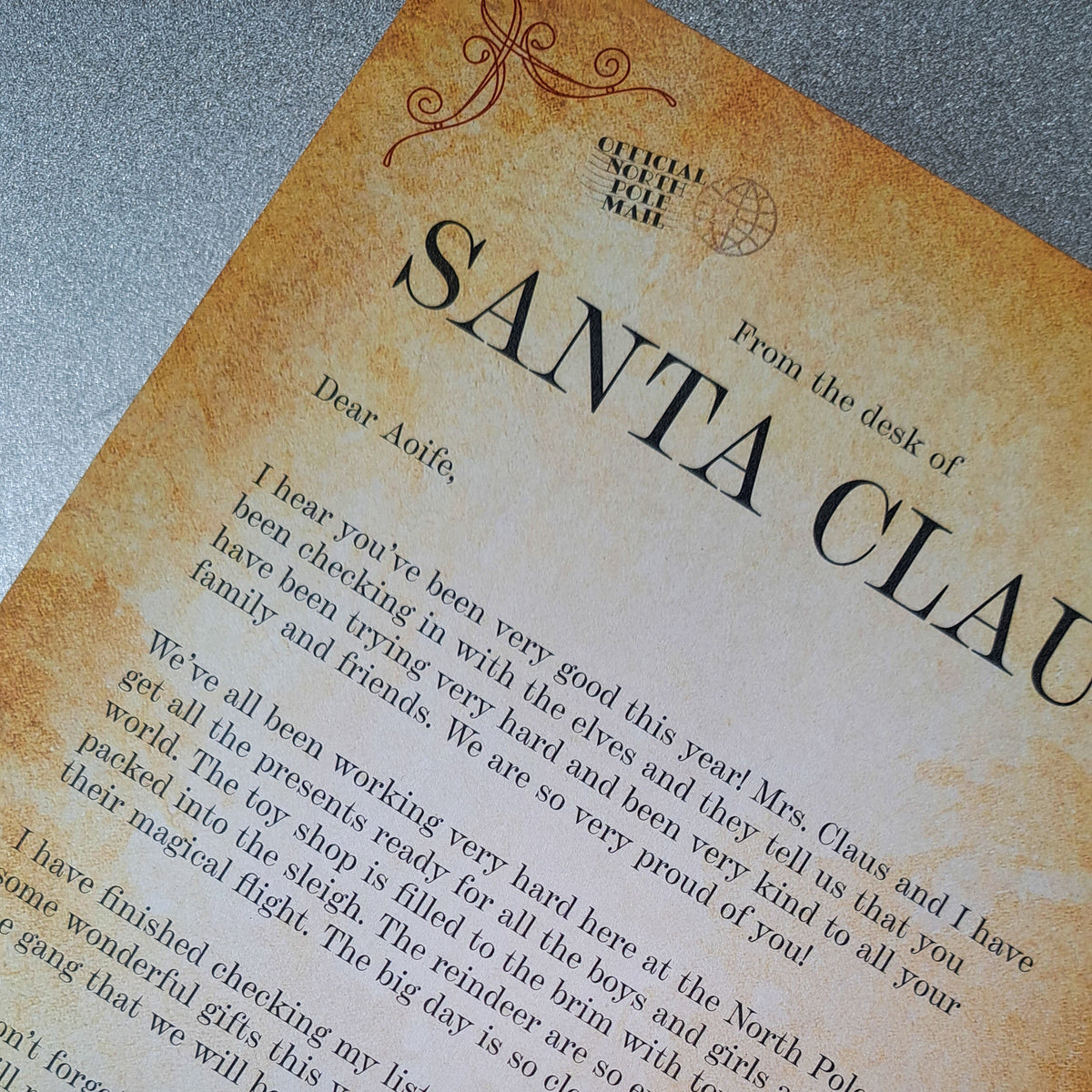 Personalised Santa Letter – Wonky Cards