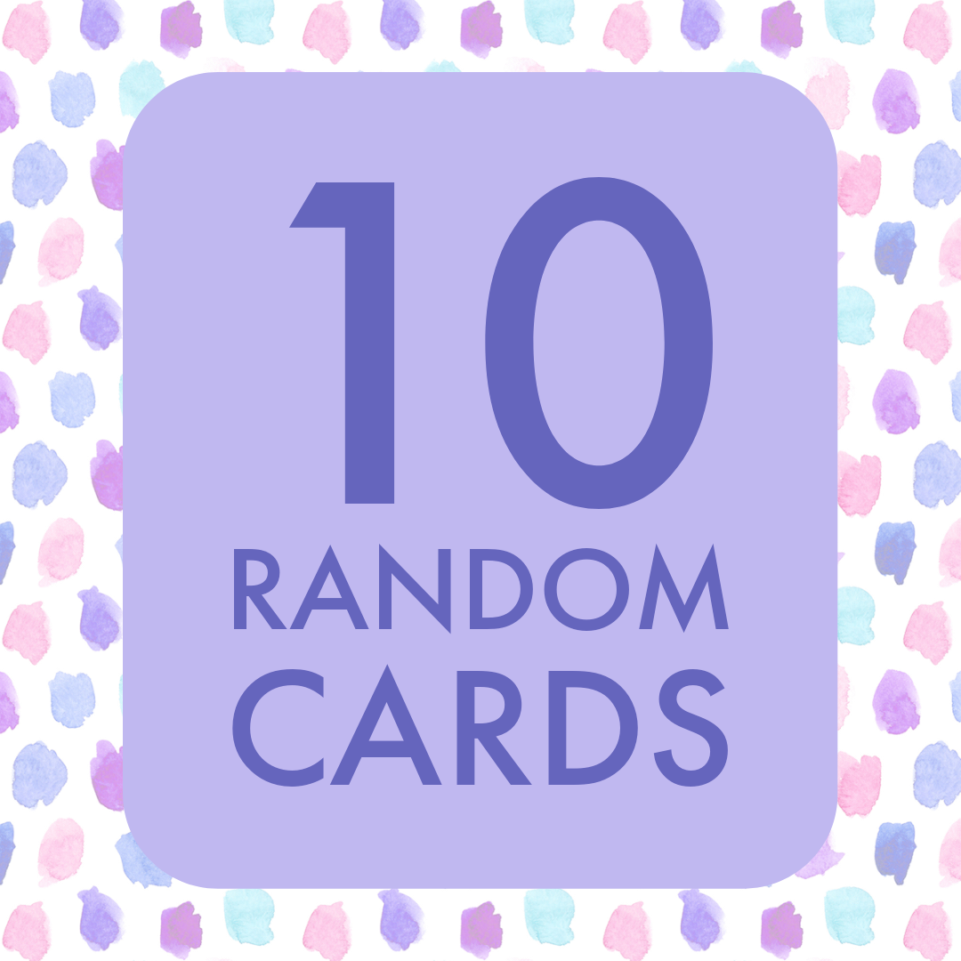 10 Random Cards – Wonky Cards