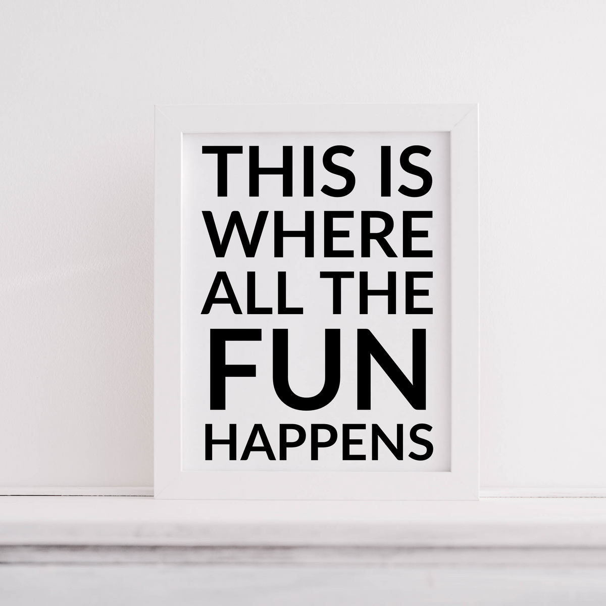 All The Fun Happens – Wonky Cards