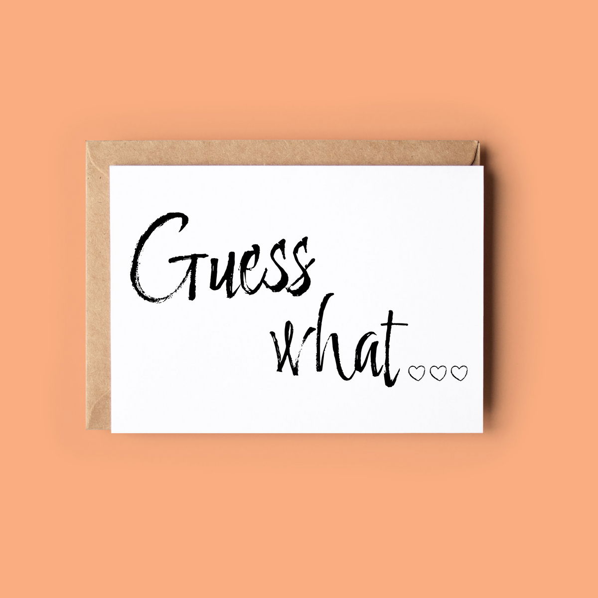 Guess What... – Wonky Cards